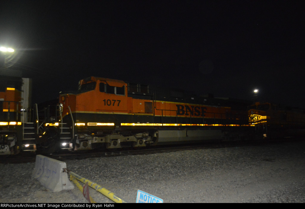 BNSF H1 Dash 9 1077 Paired with H1 Dash 9 1026 heading west
